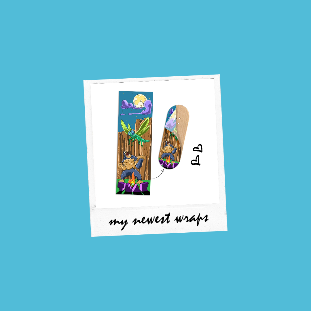 New Teak Graphic Wraps – Teak Tuning Pro Fingerboards