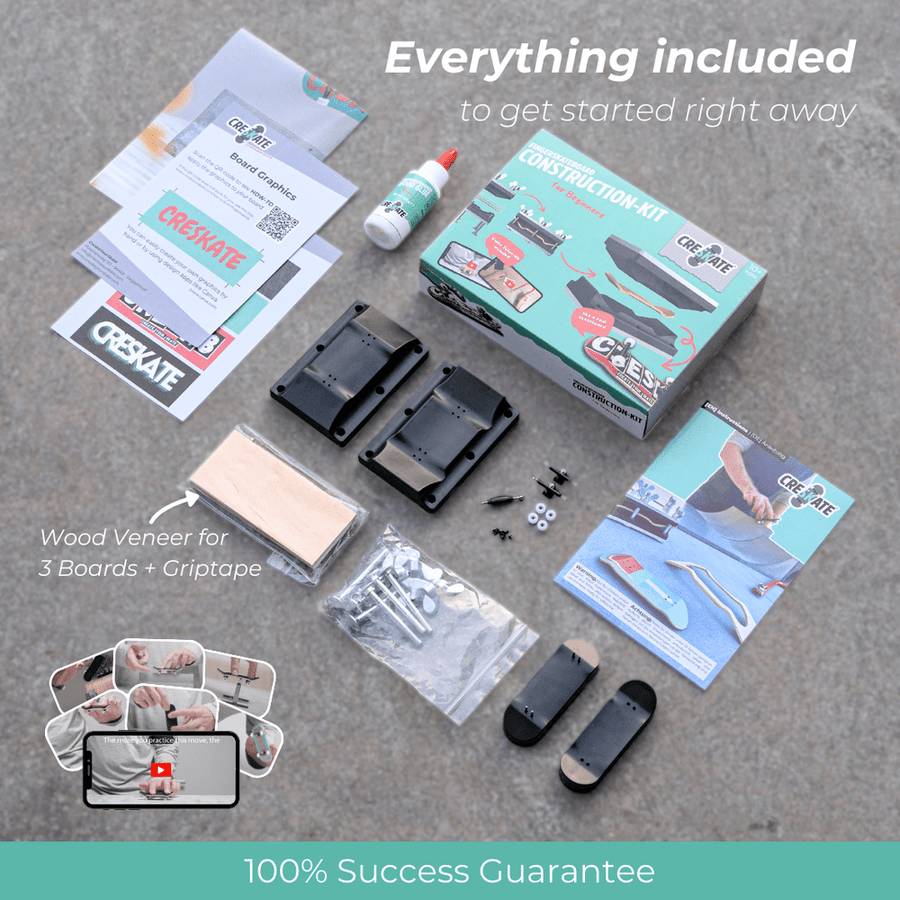 Fingerboard Construction Kit For Beginners - Includes Fingerboard Mold ...
