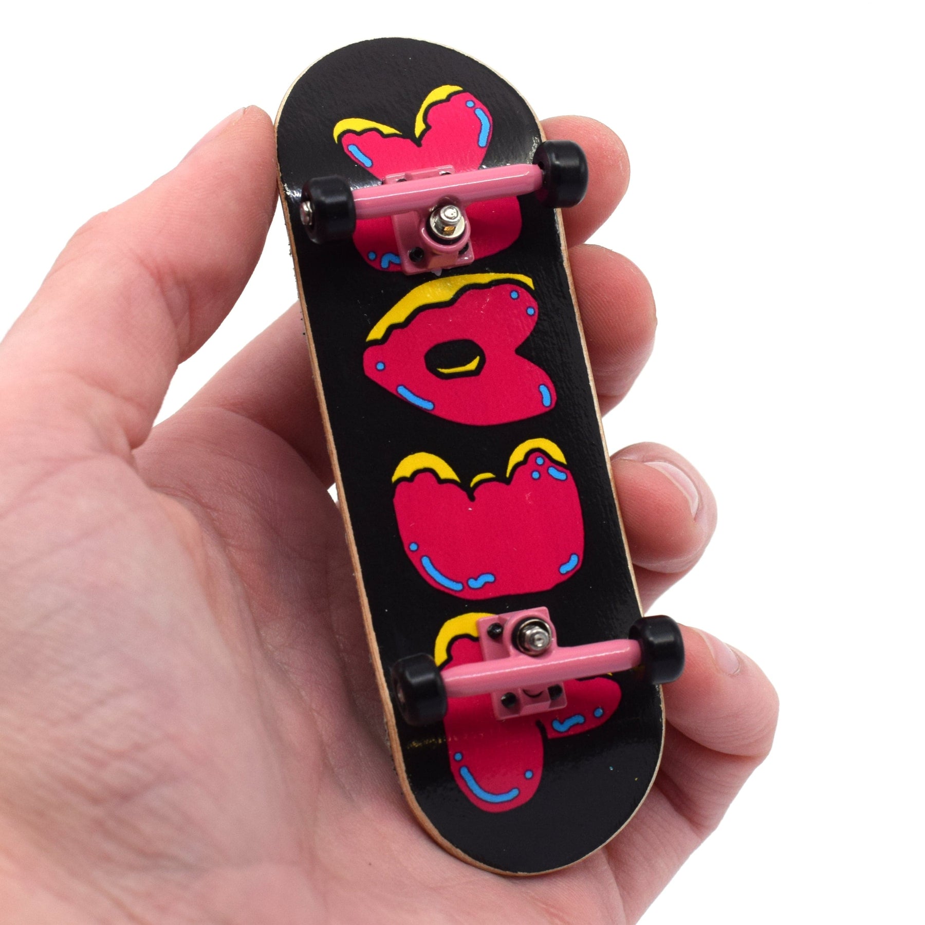 32mm Prolific Gen2 Fingerboard Complete - "Donut Teak Logo" Graphic ...