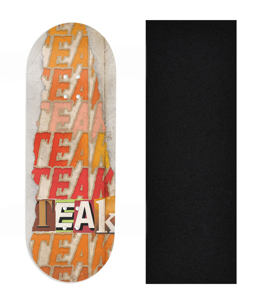 Heat Transfer Graphic Wooden Fingerboard Deck, Design Contest 2024 Win ...