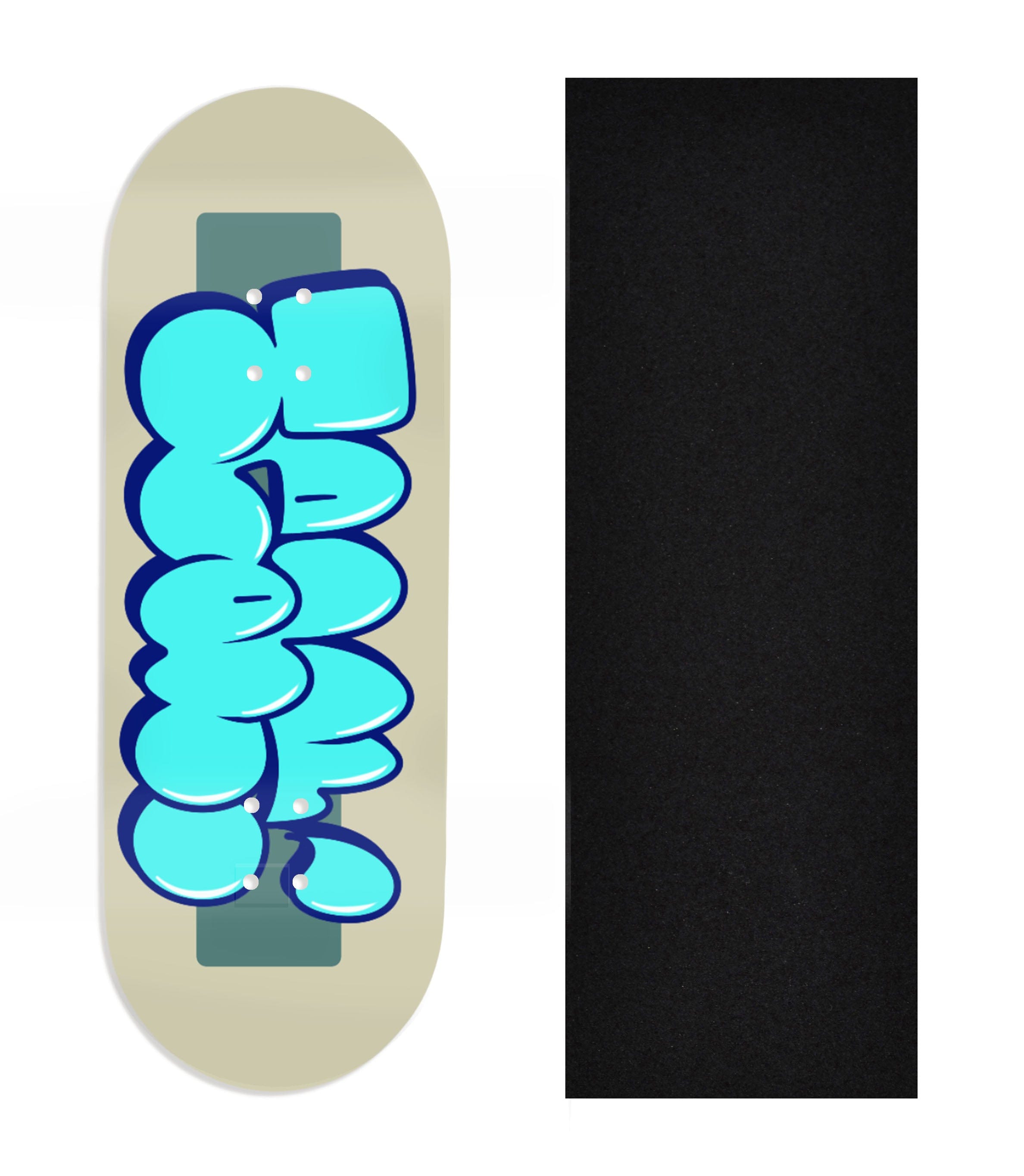 Heat Transfer Graphic Wooden Fingerboard Deck, Design Contest 2024 Win ...