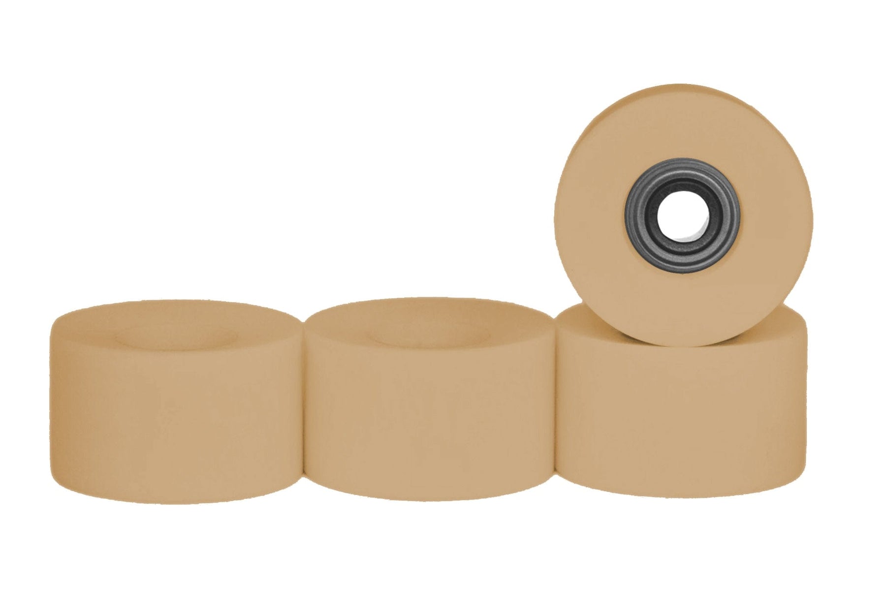 Apex 71D Urethane Fingerboard Wheels, Cruiser Style, Bowl Shaped - wit ...