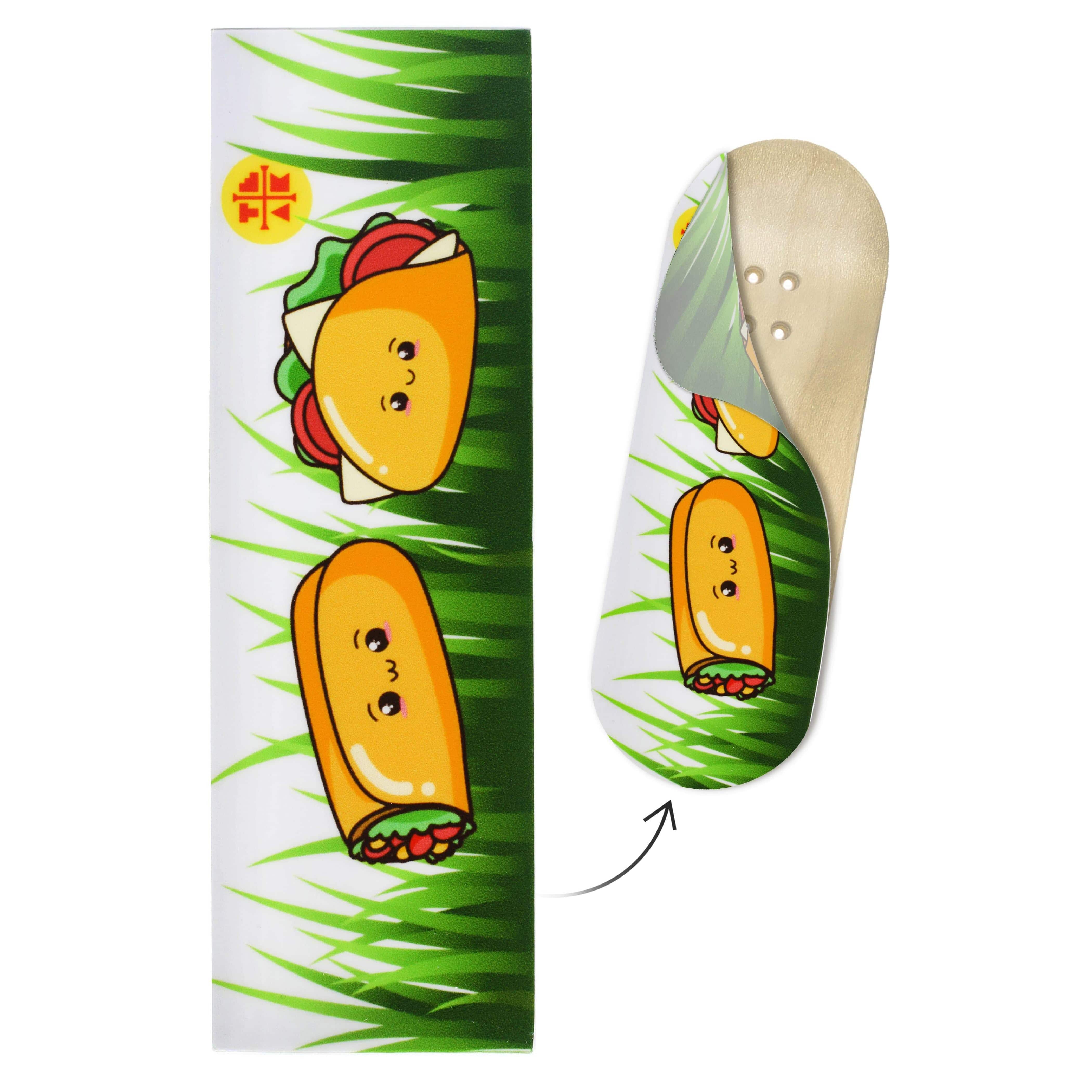 "Happy Tacos" Deck Graphic Wrap - 35mm x 110mm – Teak Tuning Pro ...