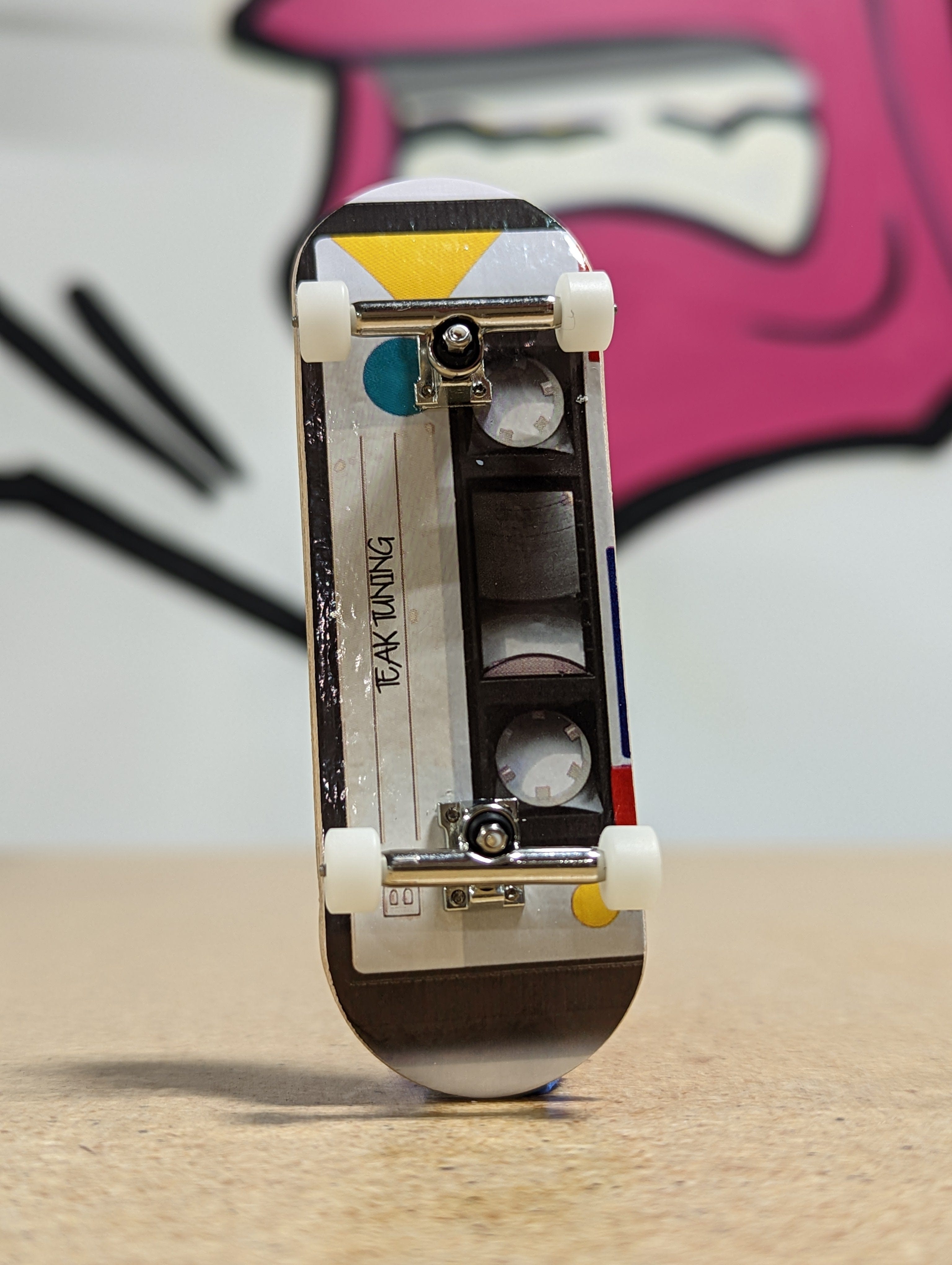 32mm Heat Transfer Graphic Complete + 71D Apex Wheels - "Cassette Tape ...