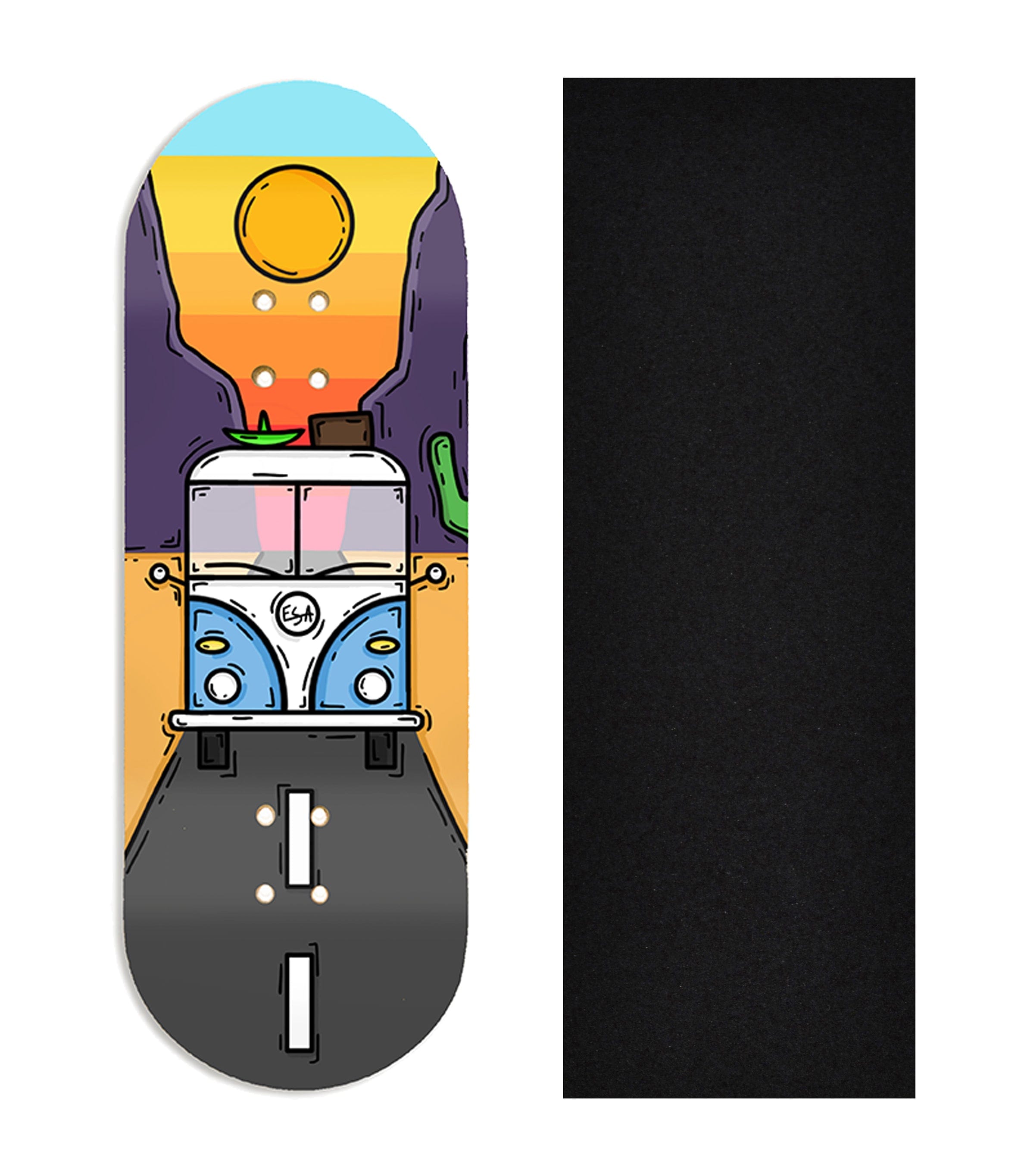 Heat Transfer Graphic Wooden Fingerboard Deck, @esofiaa- Entry#104 ...
