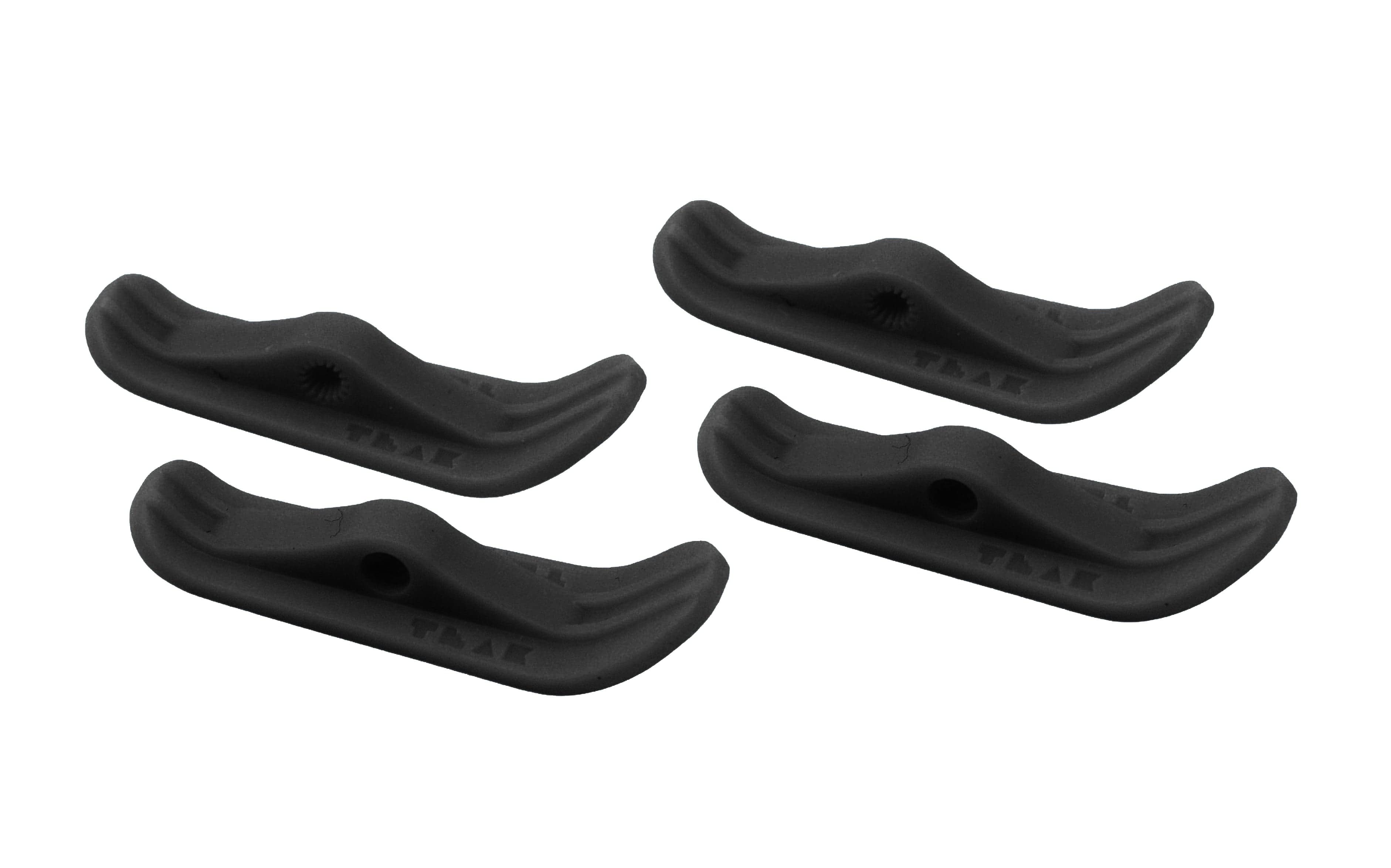 Finger Skis - 43 mm Long - Upgraded Resin Construction - Midnight Blac ...