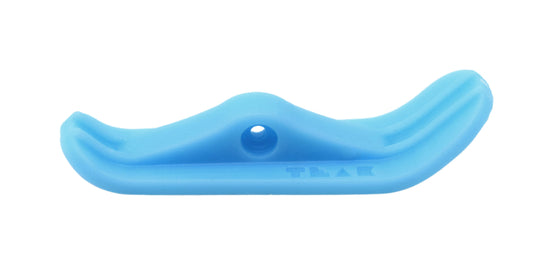 Finger Skis - 43 mm Long - Upgraded Resin Construction - Light Blue Co ...