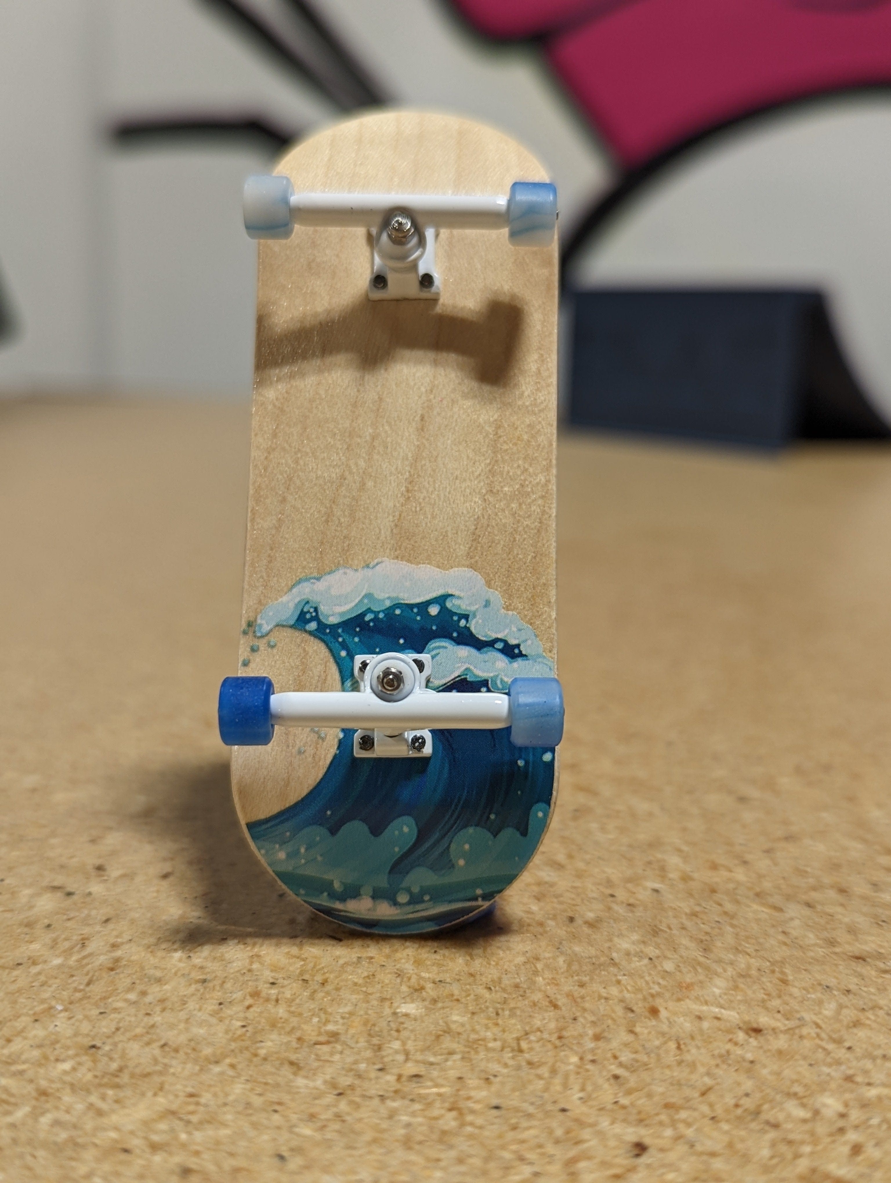 34mm Heat Transfer Graphic Complete + 61D Apex Wheels - "Waves" – Teak ...